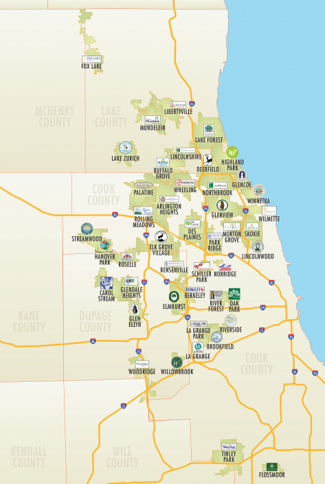 Member Map – GIS Consortium