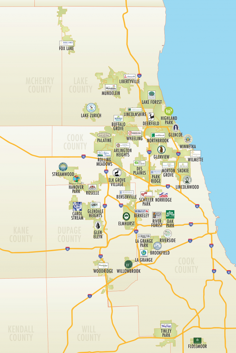 Member Map – GIS Consortium
